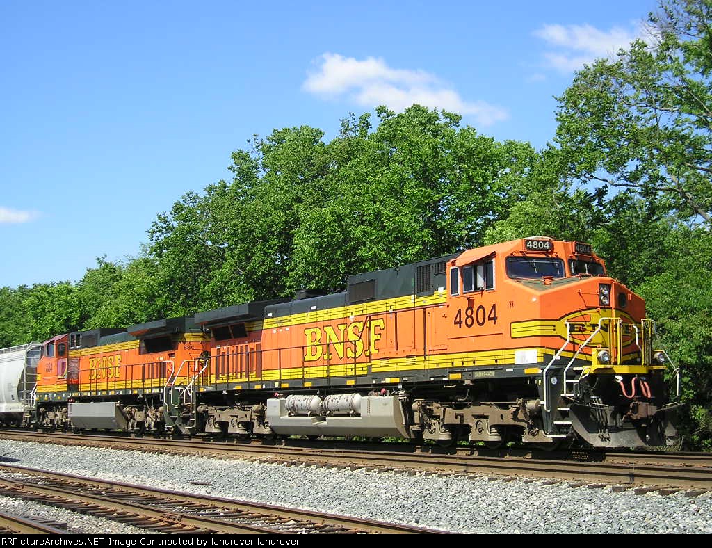 BNSF 4804 On CSX Q 342 Northbound